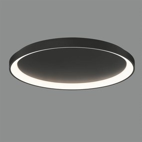 ACB Iluminacion Stropní LED svítidlo GRACE, ⌀ 78 cm, 80W, CRI90 Barva: Černá, Teplota světla: 4000K - denní bílá, Stmívání: Casambi