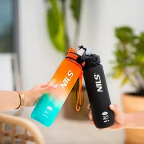NILS Camp NCD68 Tritanová láhev na pití 1000 ml černá