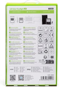 Aigostar - LED Stmívatelný solární reflektor LED/200W/3,4V IP65 + DO