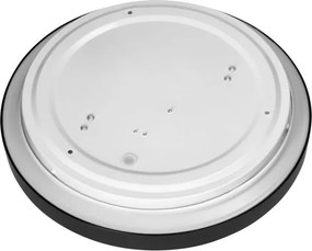 Stropní svítidlo ORNO SELENE CL/2XE27-10/B, 2xE27, max. 2x60W IP54, průměr 30,5cm, černá