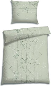 Florella Měkké vzdušné mušelínové povlečení Sena Salbei Rozměr: 70x90 + 140x200 cm