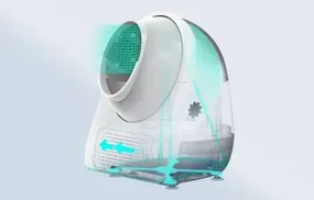 Catlink Pro-X Luxury Version bílá / Inteligentní samočisticí kočičí to