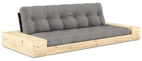 Šedá rozkládací pohovka 244 cm Base – Karup Design