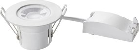 FAN INC-GLOW-R90 Zápustné venkovní svítidlo LED Glow, černé, 6 W, 600 lm, CCT stmívatelné, IP65, 8,05 x 4,9 cm - FANEUROPE