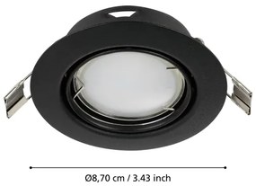 Eglo 900752 - SADA 3x LED Podhledové svítidlo PENETO 1xGU10/4,6W/230V