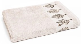 Bavlněný ručník Terra 50x90 cm béžový