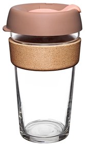 Růžovo-hnědý cestovní hrnek 454 ml Brew Frappe L – KeepCup