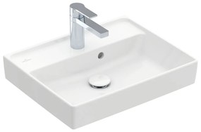 Villeroy & Boch Villeroy &amp; Boch COLLARO - Umyvadlo 500x400x150 mm, s přepadem, bílá Alpin CeramicPlus 43345GR1