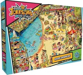 GIBSONS Puzzle Pobřežní žertíky / 1000 dílků / 68 × 49 cm