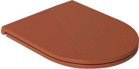 Sapho Isvea Infinity - WC sedátko Slim, Soft Close, Easy Take, terracotta 40KF0548I