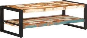Konferenční stolek 120 x 60 x 40 cm masivní recyklované dřevo 329245