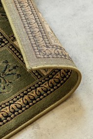 Hanse Home, Kusový koberec Herat 105991 Green Cream, 80x120, zelená, chodba / předsíň