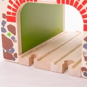 Bigjigs Rail Dvojitý železniční tunel / od 3 let