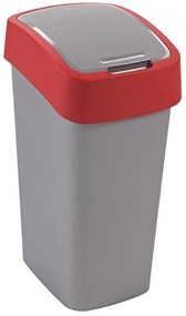 Curver odpadkový koš - červený FLIPBIN 45L