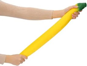 Antistresový banán XL 37 cm / Strečový plast / od 3 let
