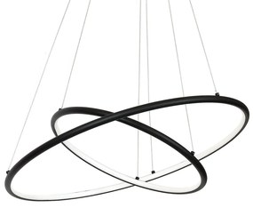 Závěsné LED svítidlo Orion, 2x LED 53w, 3000k, b