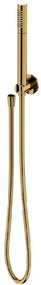 Cersanit Inverto - Set sprchové hlavice, držáku a hadice, zlatá S951-400