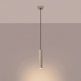 Sollux Lighting Závěsné svítidlo LAGOS 1 taupe