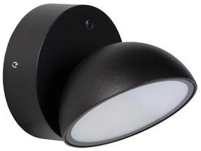 Lucide 22865/12/30 - LED Venkovní nástěnné svítidlo FINN LED/12W/230V IP54 černá