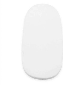 Froté nepromokavé prostěradlo do kočárku New Baby 35x75 cm bílá