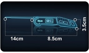 Baldr BD-130 digitální kolíkový teploměr na maso pro přesné měření teploty při grilování a vaření