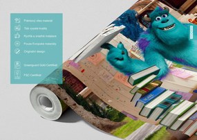 Dětská vliesová fototapeta na zed' Příšerky s.r.o. Přátelé, Disney | 90 x 202 cm | DFTDNV 5438