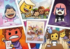 Clementoni PUZZLE Emoji Town / 180 dílků / od 7 let