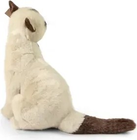 RAPPA Plyšová siamská kočka 30 cm / ECO-FRIENDLY / od 0 měsíců