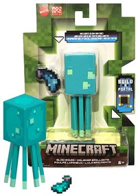 Minecraft 8 cm figurka Varianta: Glow Squid