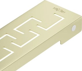 Mexen Flat M15 kryt maska na lineární odtok 90 cm, zlatý kartáčovaný - 1A24090
