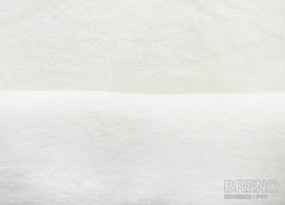Breno Kusový koberec CAROL bílý, 60x100 cm, Bílá