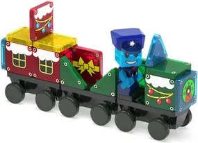 MAGNA-TILES® Magnetická stavebnice microMAGS Adventní kalendář / 34 dí