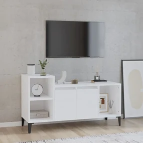 Tv Skříňka 100X35X55 Cm Kompozitní Dřevo - Betonová šedá