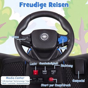 Costway 24 Elektrický traktor V Elektrický traktor pro děti ve věku 3 a starší