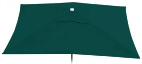 Slunečník N23 2x3m polyester/hliník - zelená