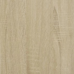 vidaXL Rohová skříňka 33 x 33 x 100 cm dřevotříska [809029] Barva: hnědý dub