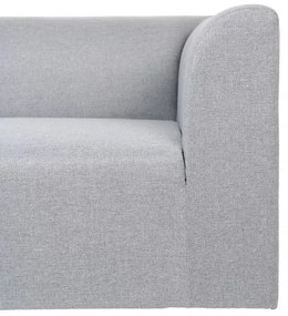 Rohová pohovka ALBA 272 cm světle šedý polyester, levý roh House Nordic 1301088