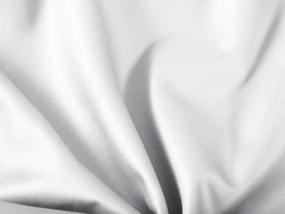 Biante Velký čtvercový bavlněný saténový ubrus ST-001 Bílý 150x150 cm