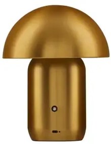 Designová stojací lampa Pois Zlatá