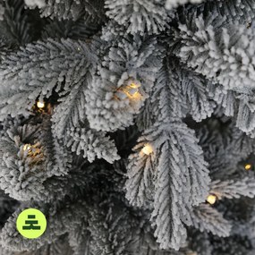 Smrk Bílý 250 LED 150 cm