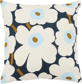Povlak na polštář Pieni Unikko 50x50, borůvko-bílý