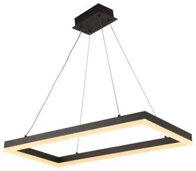 LED Stmívatelný lustr na lanku LED/40W/230V 3000-6500K + dálkové ovládání