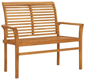 vidaXL Zahradní lavice 112 cm masivní teak