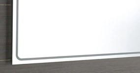 Sapho Sapho, Zrcadlo GEMINI s LED osvětlením 1400x550mm, GM140