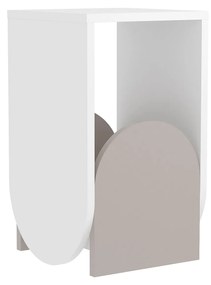 Příruční stolek Narnie (Bílá + Mokka). 1072351