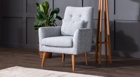 Atelier del Sofa Sedací souprava Aqua-TKM03-1008, Šedá