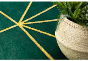 koberec kulatý EMERALD výhradní 1013 glamour, stylový geometrický lah velikost kruh 160 cm | krásné koberce cz