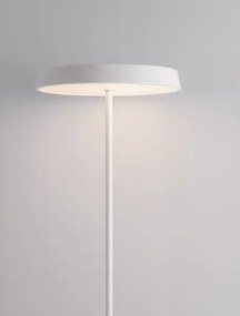 LED bílo-černá stojací lampa Vetro