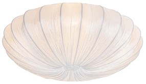 Smart plafondlamp wit zijden 60cm 5-lichts incl. 5 Wifi P45 - Plu