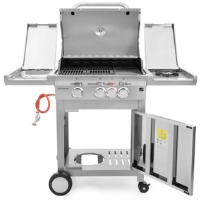 G21 Zahradní plynový gril 4 hořákyCalifornia BBQ Premium line 6390305